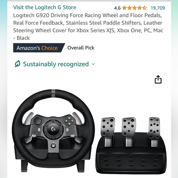 Logitech | Video Games & Consoles | Logitech G92 Driving Force Racing ...